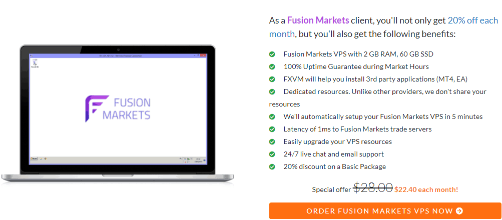 Fusions Markets Review 2021 + Low-cost Commission Advantages